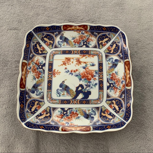 Vintage | Dining | Vintage Chinese Peacock Plate | Poshmark